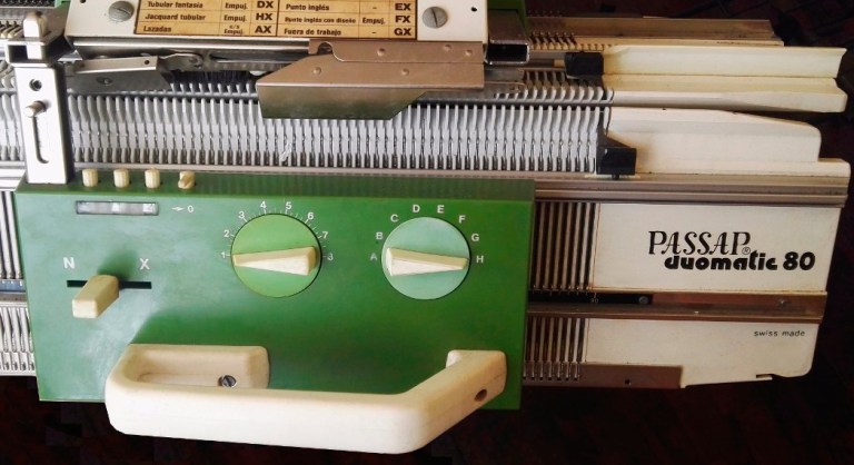 Manual PASSAP Duomatic 80, DECO, U70, U100, PASSAP_abc, Punch-cards… en español. – Knit Studium