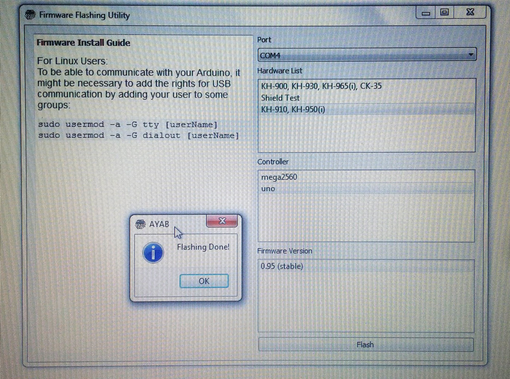 Instalando la placa AYAB SHIELD (EvilMadScientist) – Knit Studium