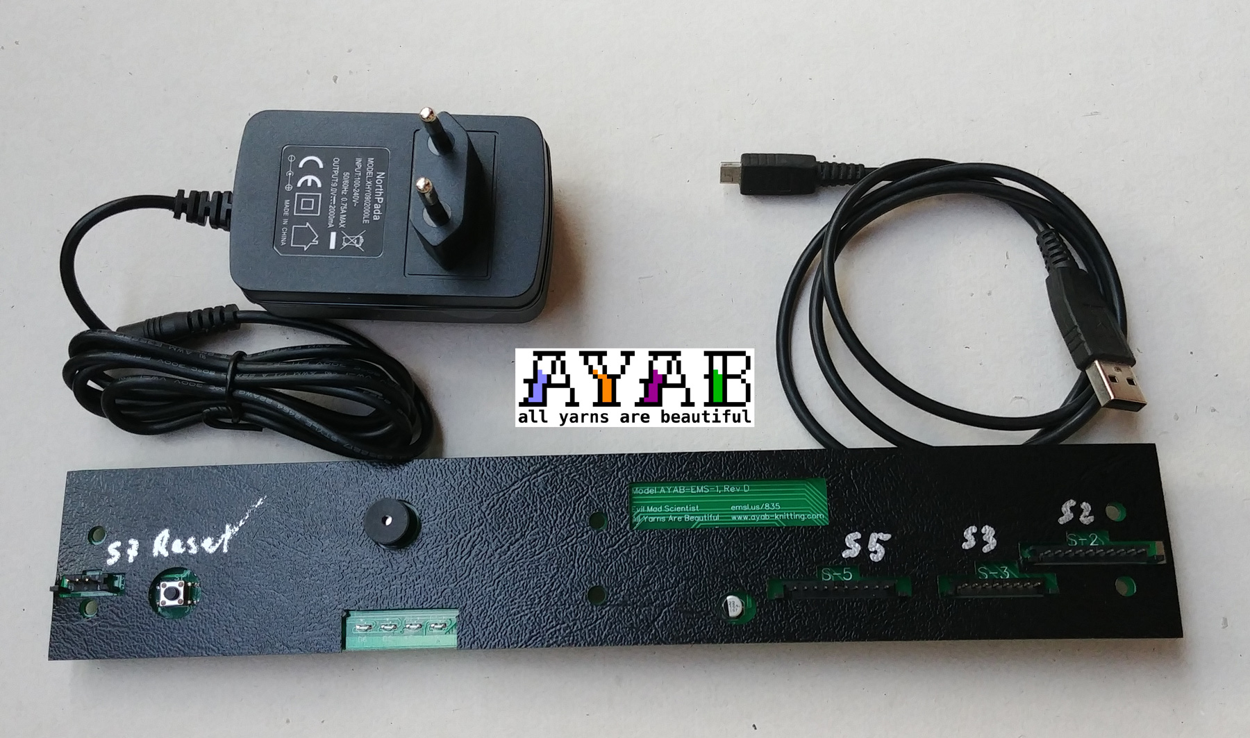 Instalando la placa AYAB SHIELD (EvilMadScientist) – Knit Studium